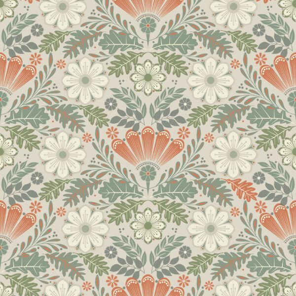 Blommig tapet - Köp tapeter med blommor online | Tapetshopen