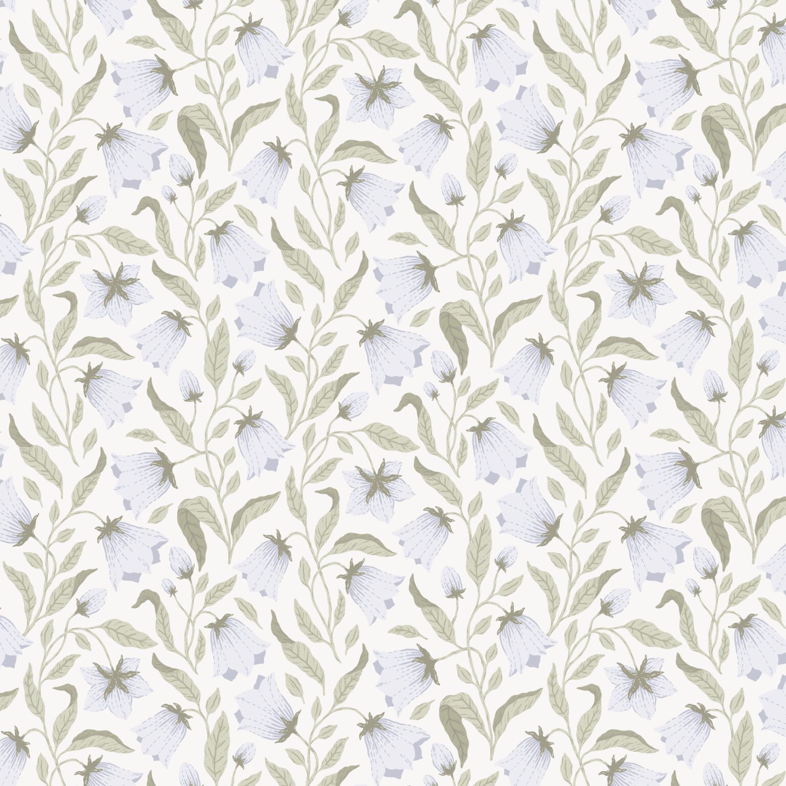 Midbec Tapeter – Blåklocka - 26014 – Tapeter på Tapetshopen.se